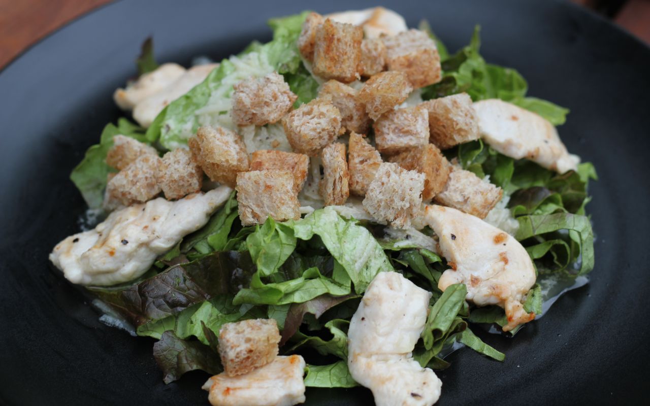 Caesar Salat Video Rezept. - Der Bio Koch